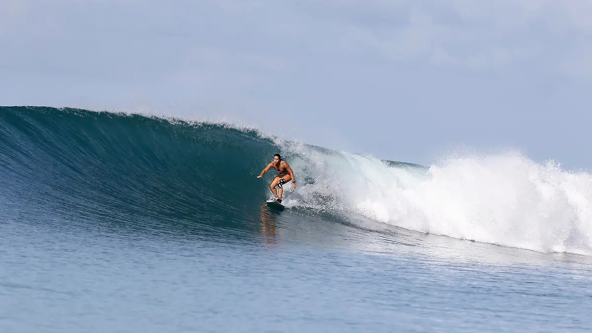 Von Schwertfisch aufgespießt: Italienische Surferin Giulia Manfrini (36 ...