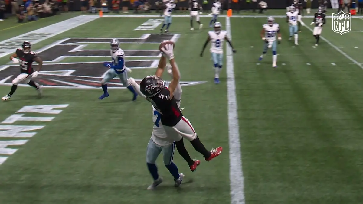 Touchdown Falcons!: Drake London vollendet perfekten Drive