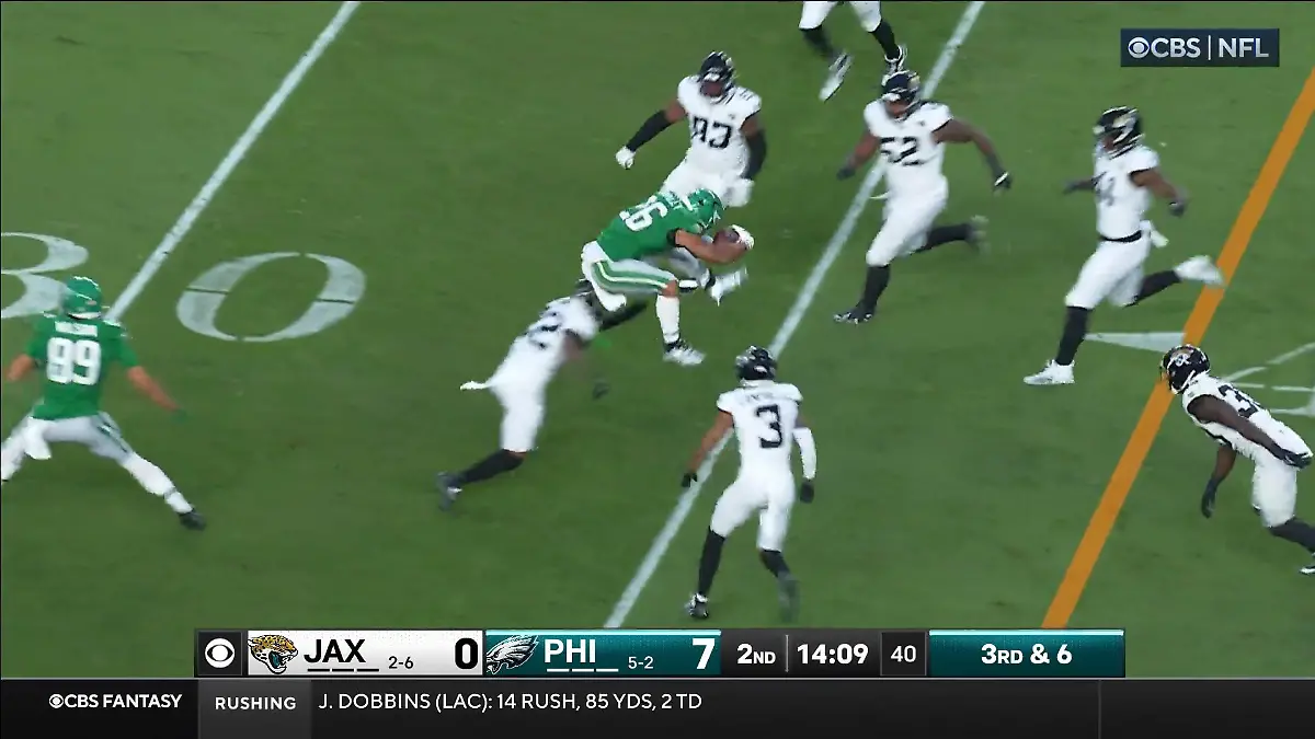 NFL: Philadelphia Eagles schlagen Washington Commanders dank Mega ...