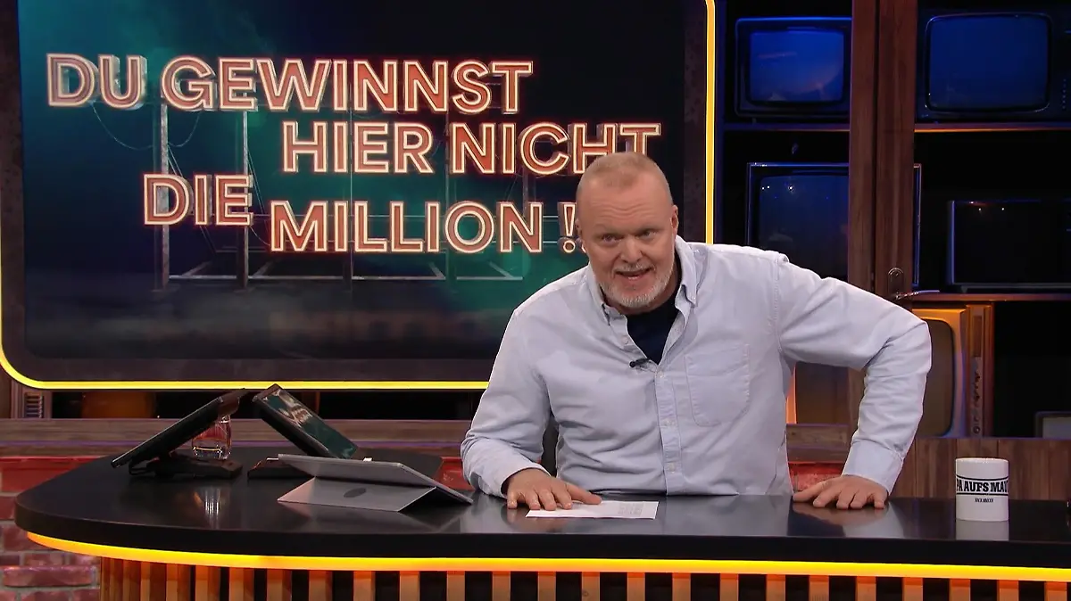 Stefan Raab kostenlos für alle: Ab heute läuft „Du gewinnst hier nicht die Million” bei RTL!
