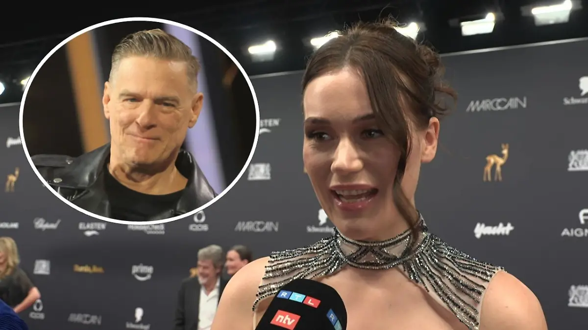 Gloria-Sophie Burkandt und Bryan Adams: Woher kennt ihr euch denn?