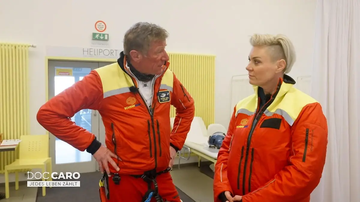 Im alpinen Einsatz: Doc Caro erkennt die Unterschiede