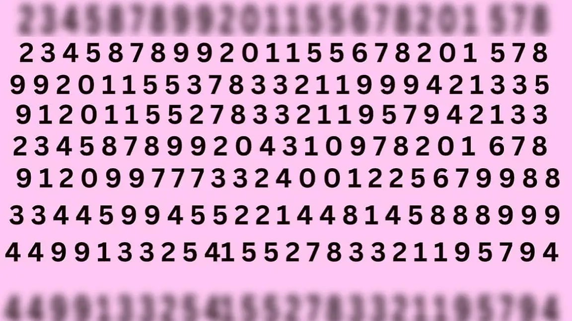 Knacken Sie das Zahlenrätsel: Wo haben sich die drei Sechsen im ...