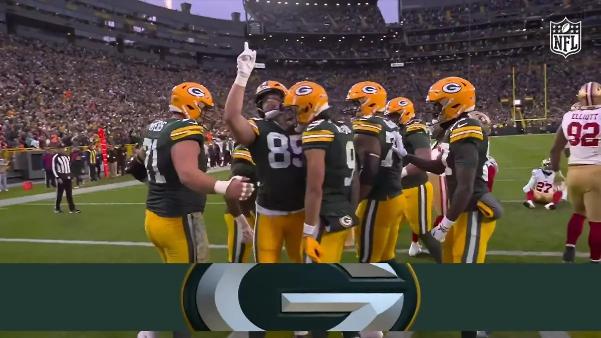 Packers gehen in Führung!: Kraft mit dem Touchdown im ersten Drive