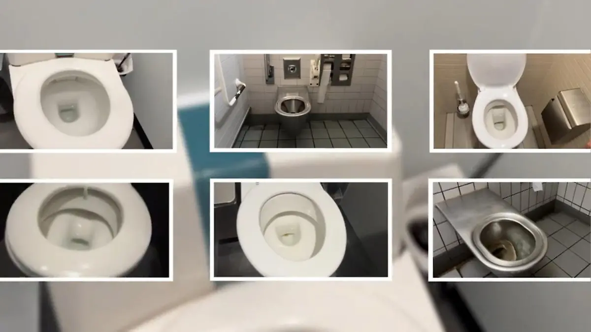 Achtung, Ekel-Alarm!: Öffentliche Toiletten – so eklig sind sie wirklich