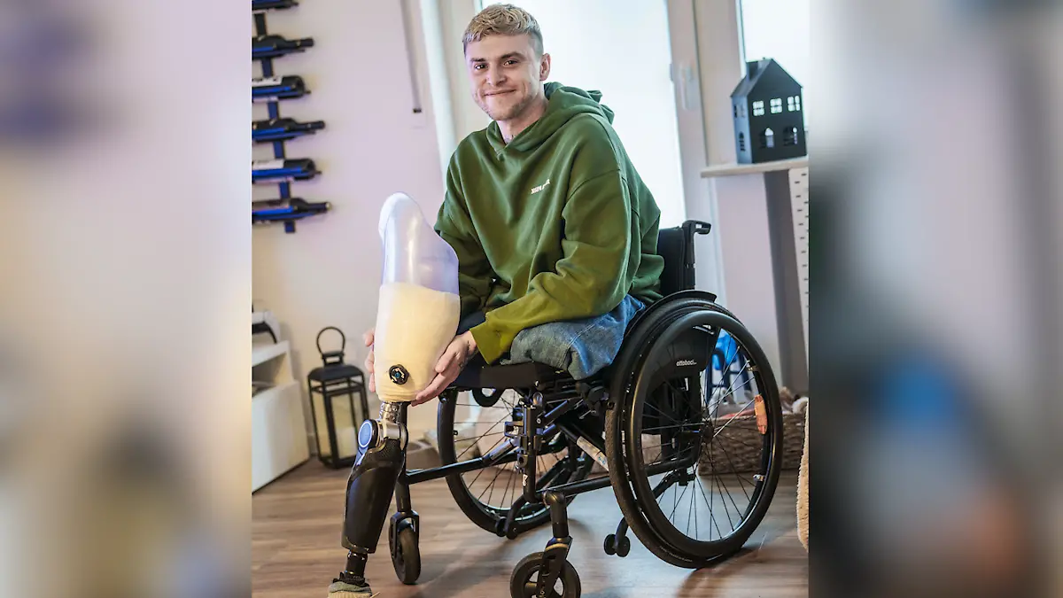 Doppelte Amputation nach schwerem Bahnunfall – Alexander Sauer kämpft ...