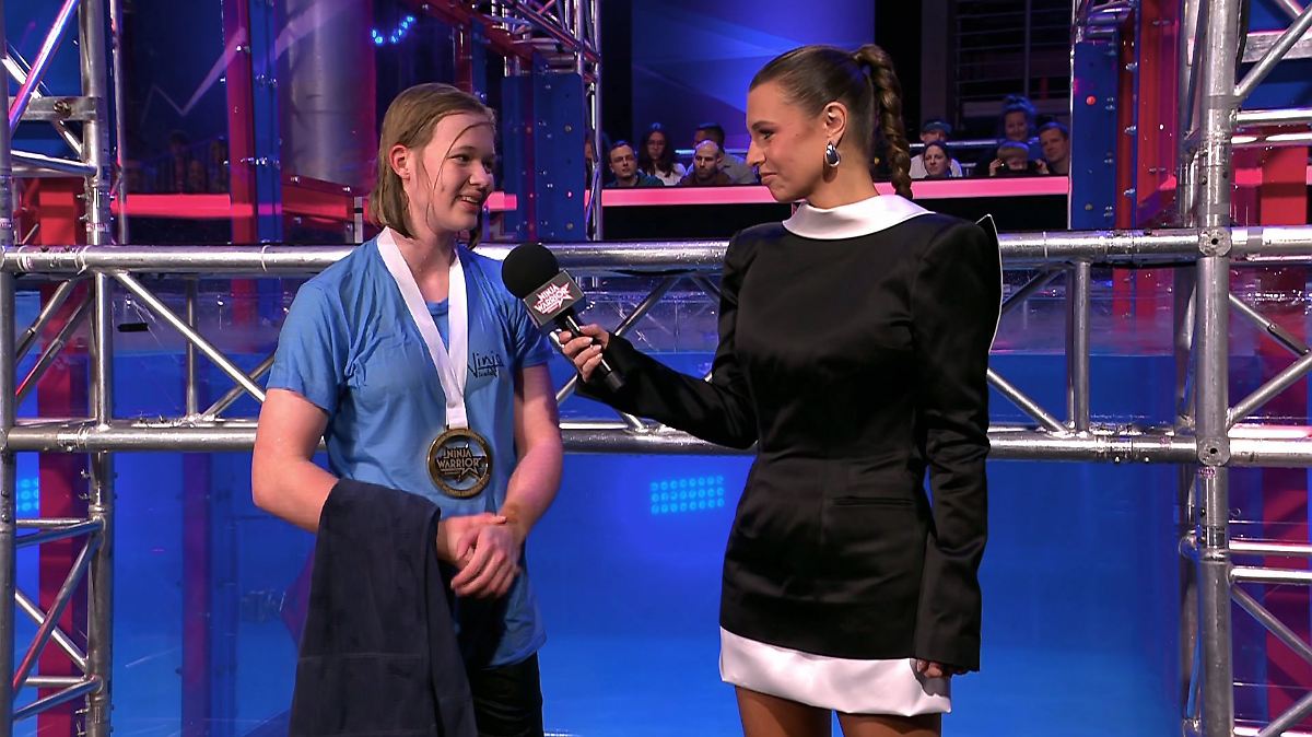 Ninja Warrior Germany 2024: Mit 16 Jahren! Nicola Wulf schafft es so ...