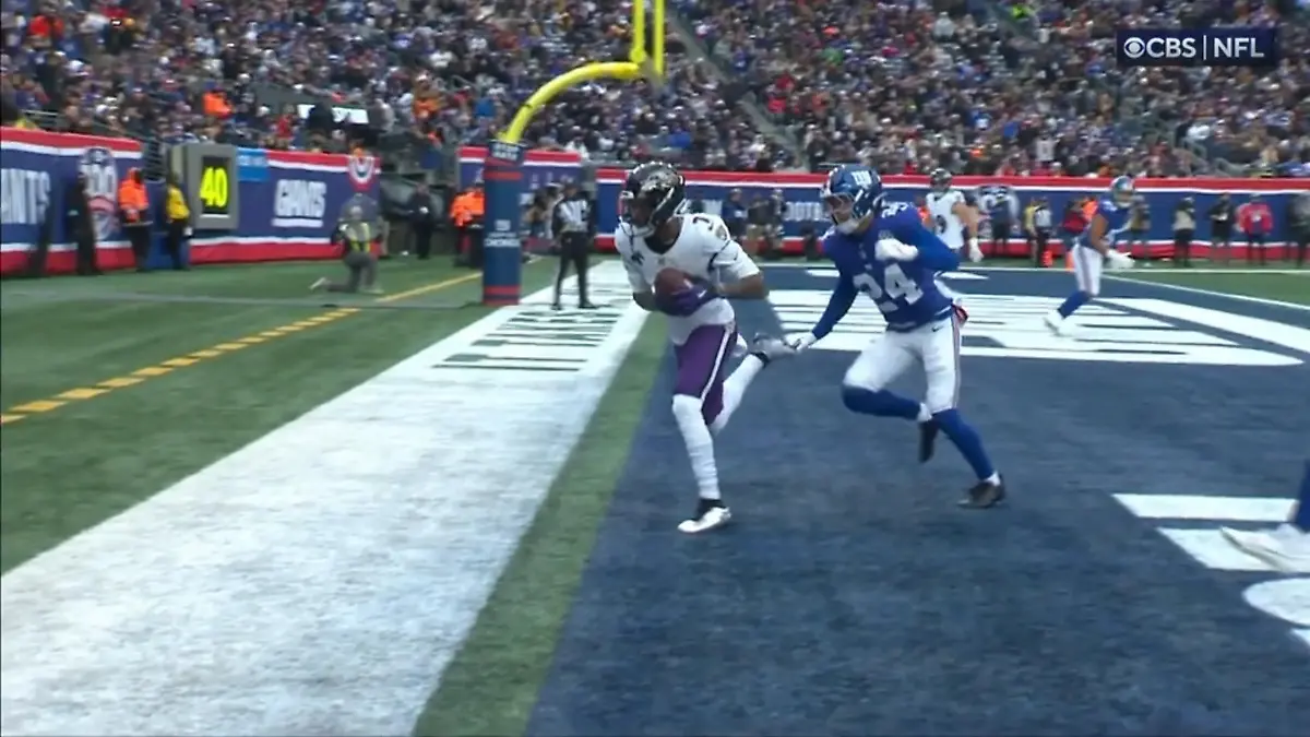 Die Highlights im Video!: Ravens überrollen die Giants