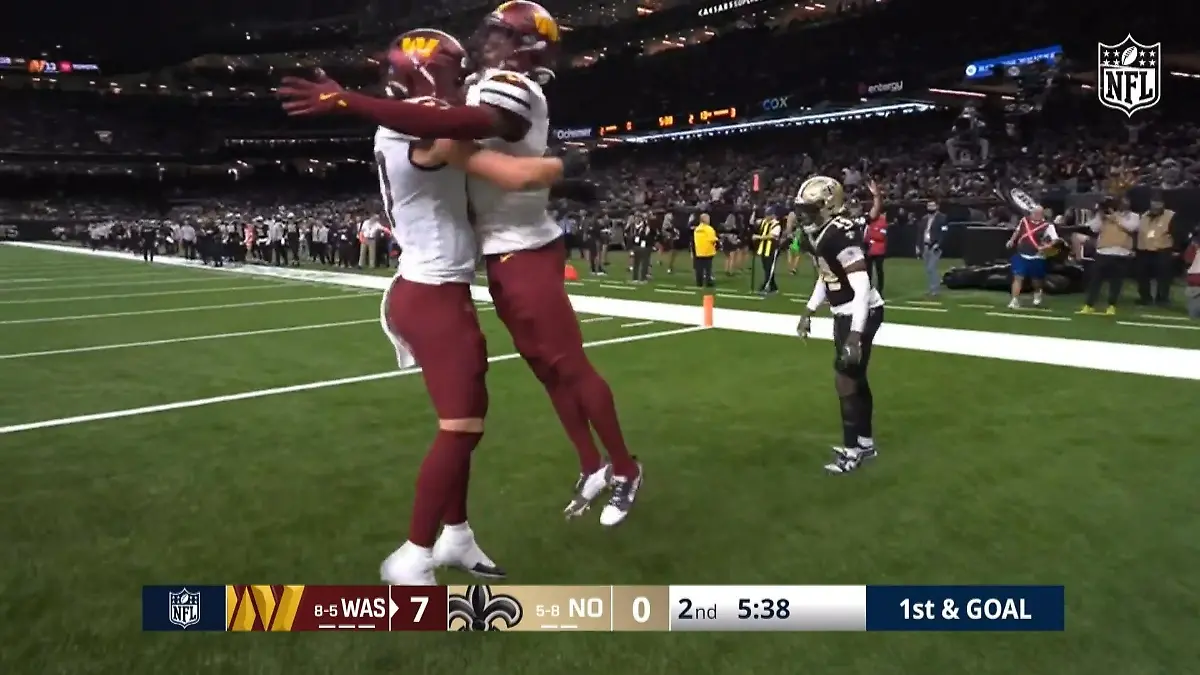 Die Highlights im Video!: Commanders zittern sich gegen Saints zum Sieg