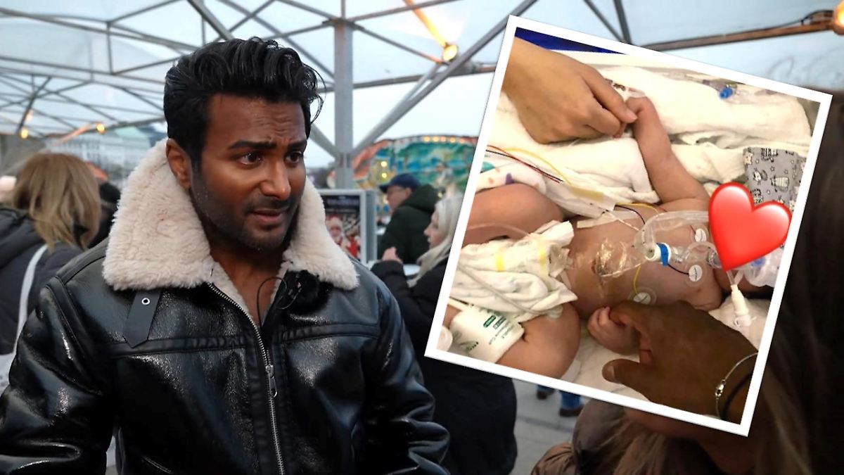 Biyon Kattilathu hatte Riesen-Angst um seinen Sohn: „Unser Baby kam ...