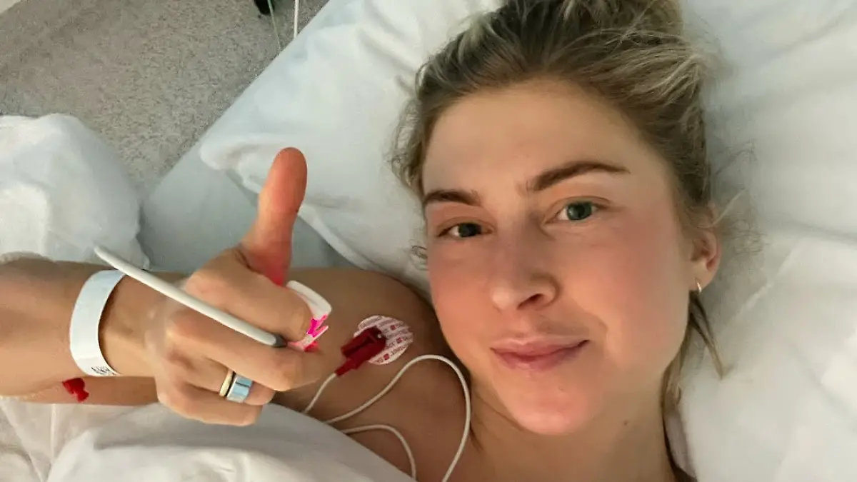 Biathlon-Weltmeisterin Ingrid Landmark Tandrevold am Herzen operiert