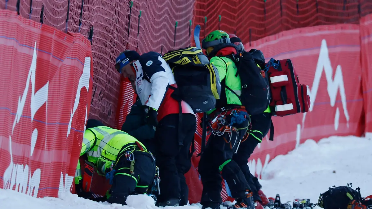 Nach Sturz: Operation bei Ski-Star Sarrazin gut verlaufen