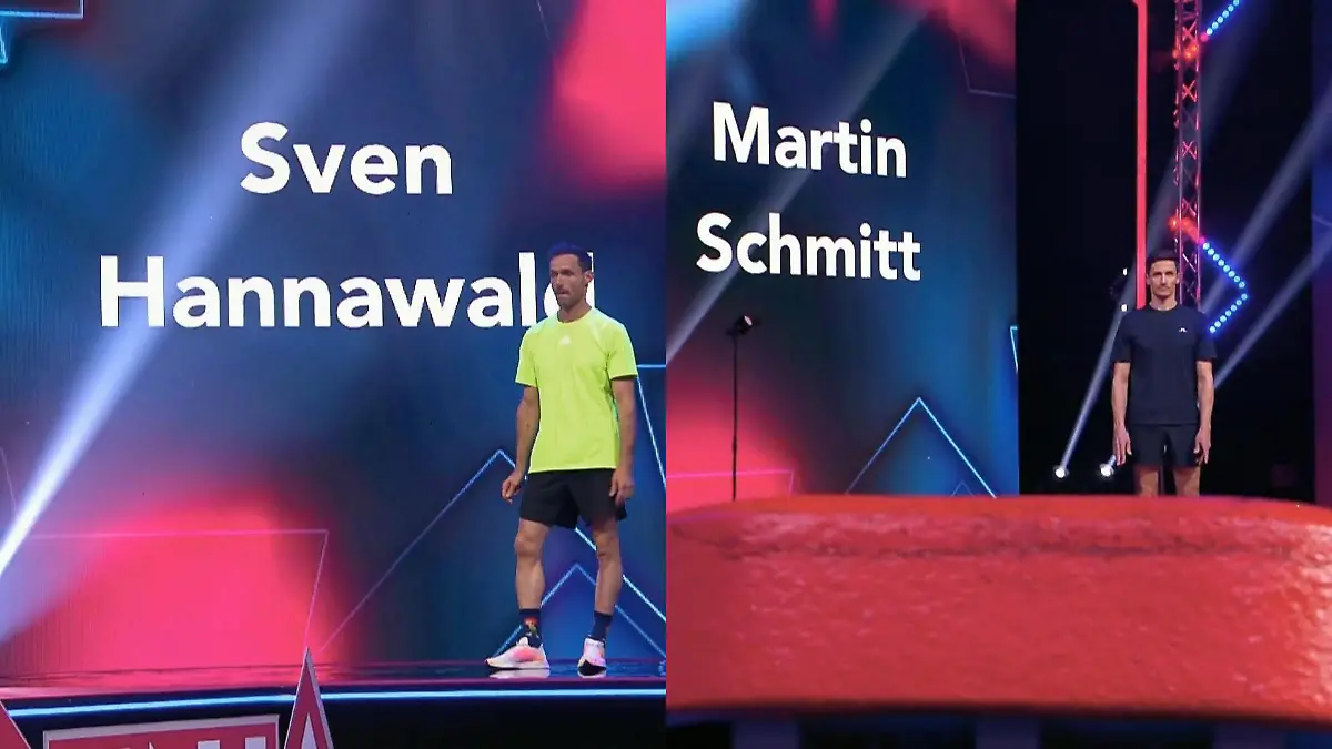 Ninja Warrior Promi-Special: Ski-Legenden Martin Schmitt und Sven ...