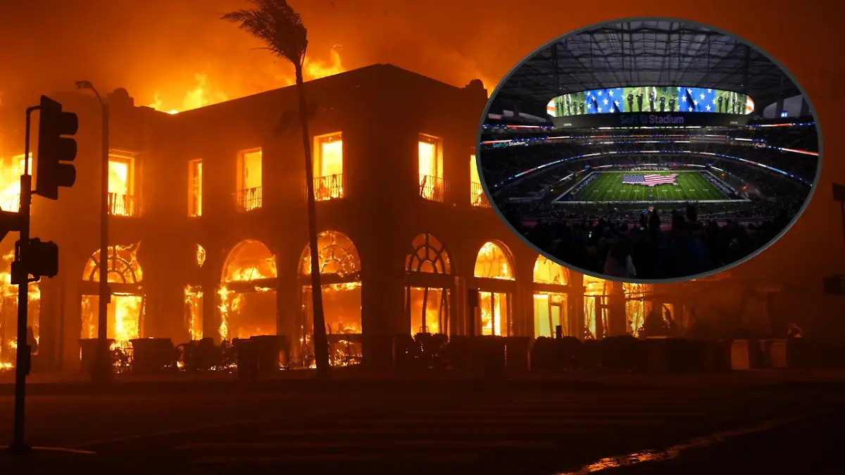 Feuer in Los Angeles: NFL verlegt Playoff-Spiel der Rams gegen die ...