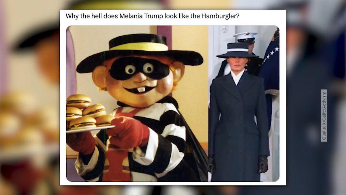 Melanie Trump: So lacht das Netz über den "First Lady"-Hut