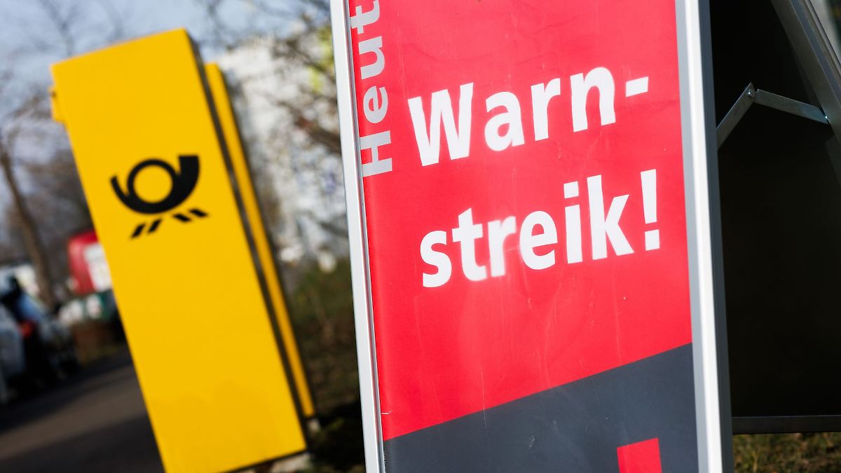 Nächster Verdi-Streik bei der Deutschen Post: Briefe und Pakete könnten liegen bleiben