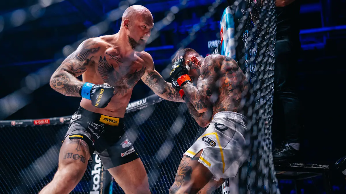 MMA-Oktagon 68 in Stuttgart: Daniel Schwindt siegt gegen Marek Bartl ...