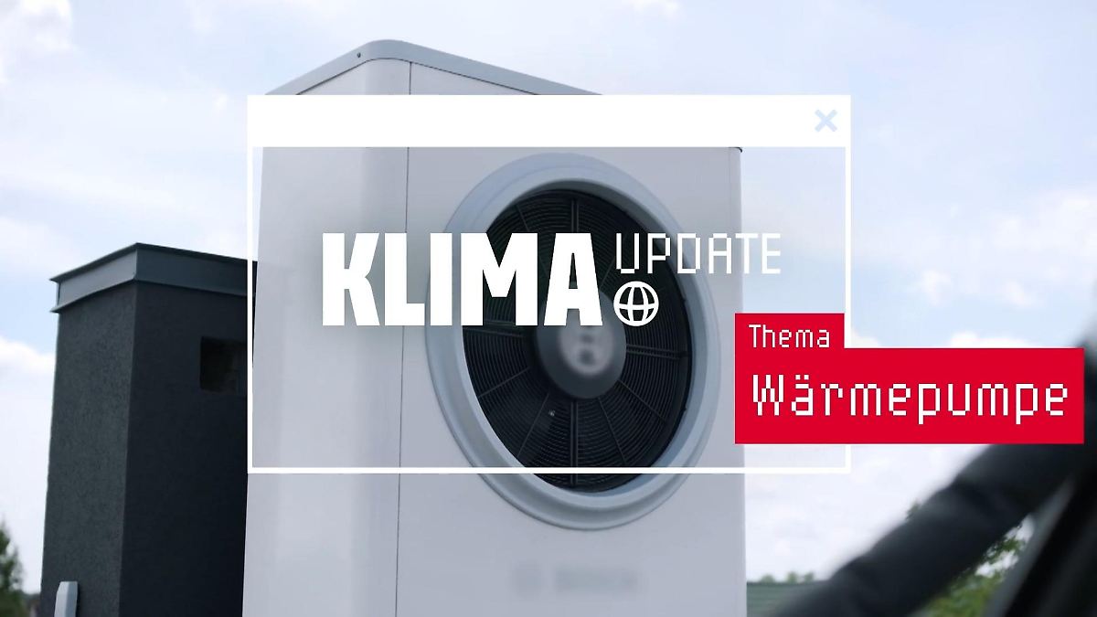 Das aktuelle ntv Klima Update: Wärmepumpen - Herzstück der Klimawende