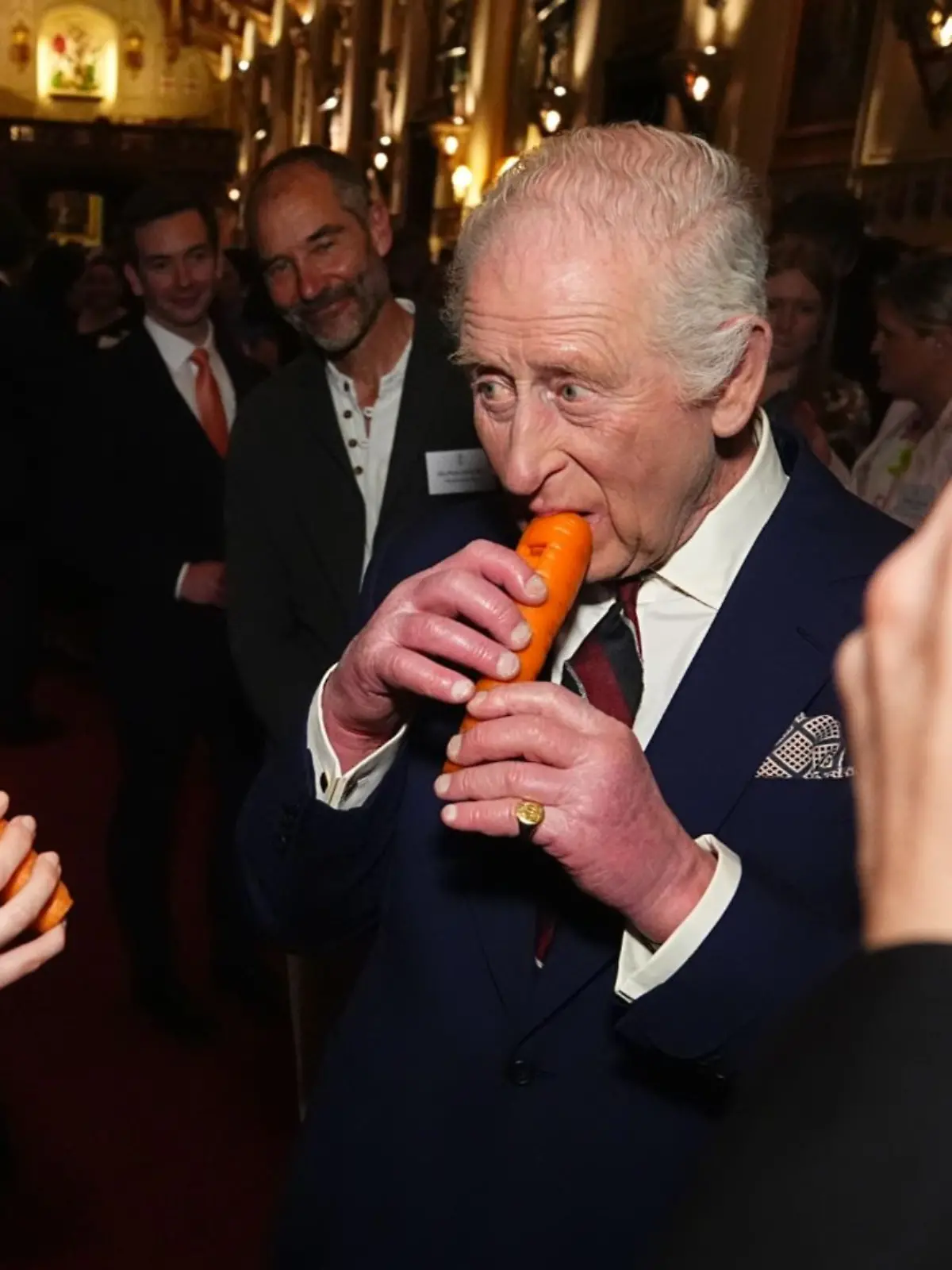 Stars um Mick Jagger beim Staatsbankett für König Charles in Paris