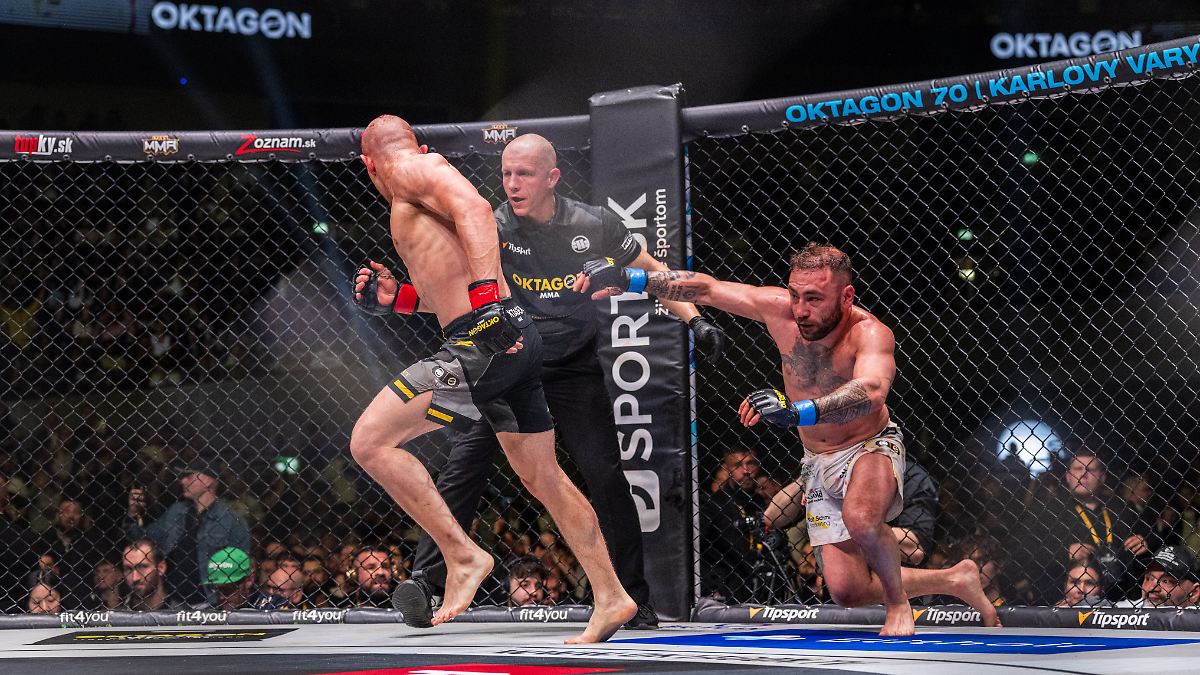 MMA-Oktagon 69: Max Holzer erniedrigt Deniz Ilbay mit Geste unter der ...