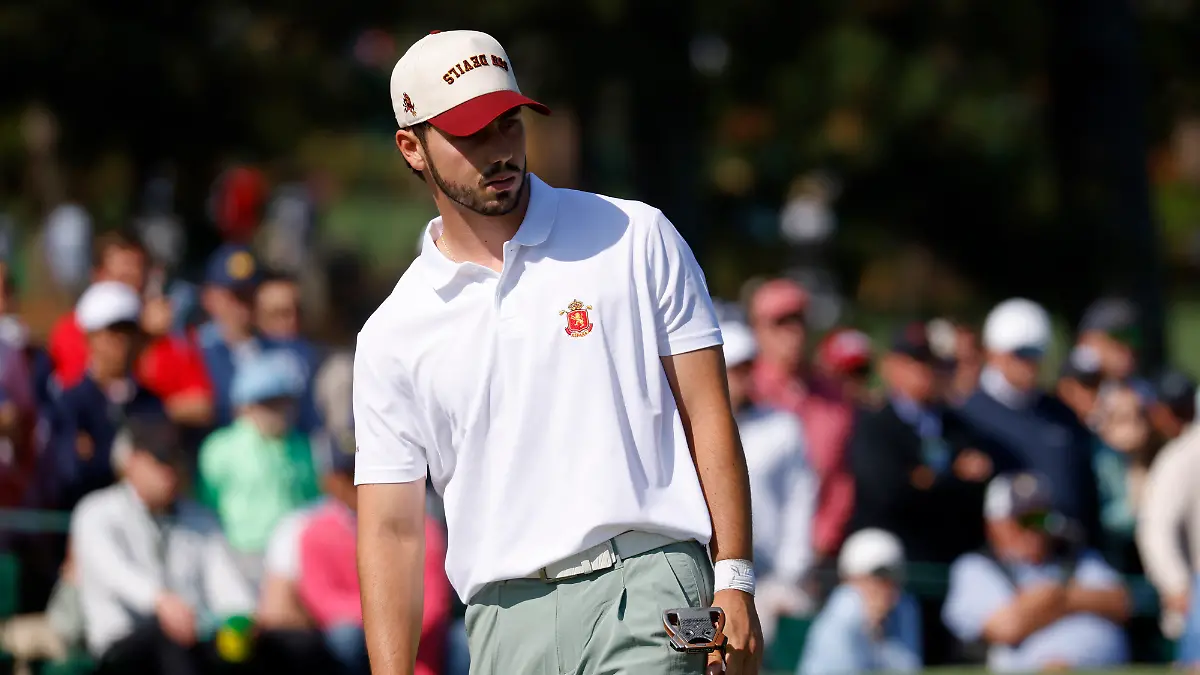 Golf-Masters in Augusta: Golfer Jose Luis Ballester pinkelt in ...