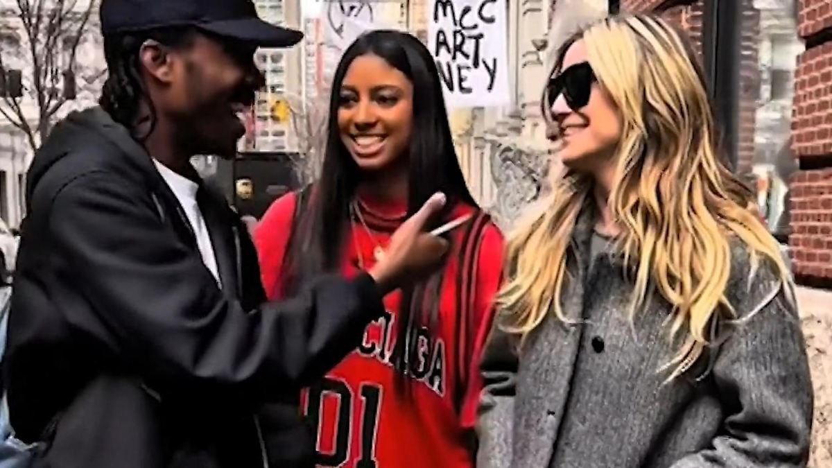 New York: Heidi Klum gibt mit Tochter Lou Sulola Samuel (15) Spontan-Interview auf der Straße