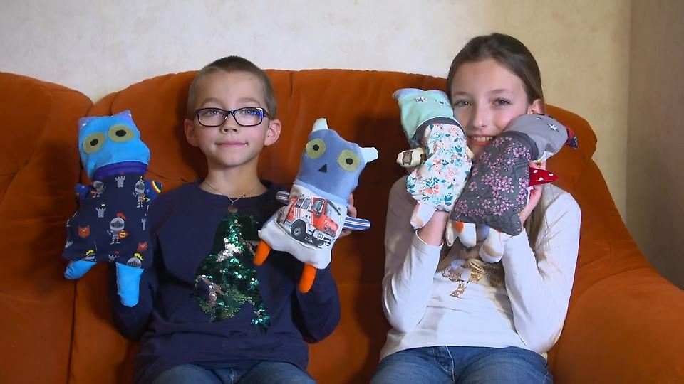 Die Helden-Zwillinge aus Spangenberg: Lisa und Tom (9) nähen ...