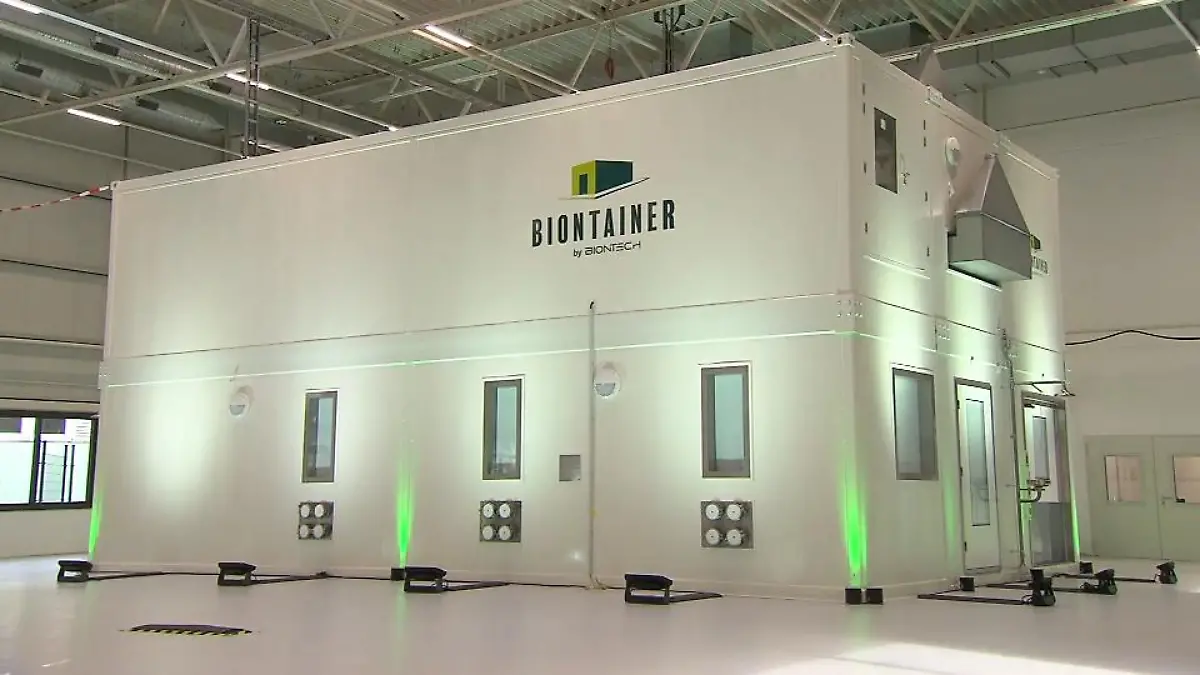 Impfstoff für und IN Afrika: Biontech will in Containern produzieren