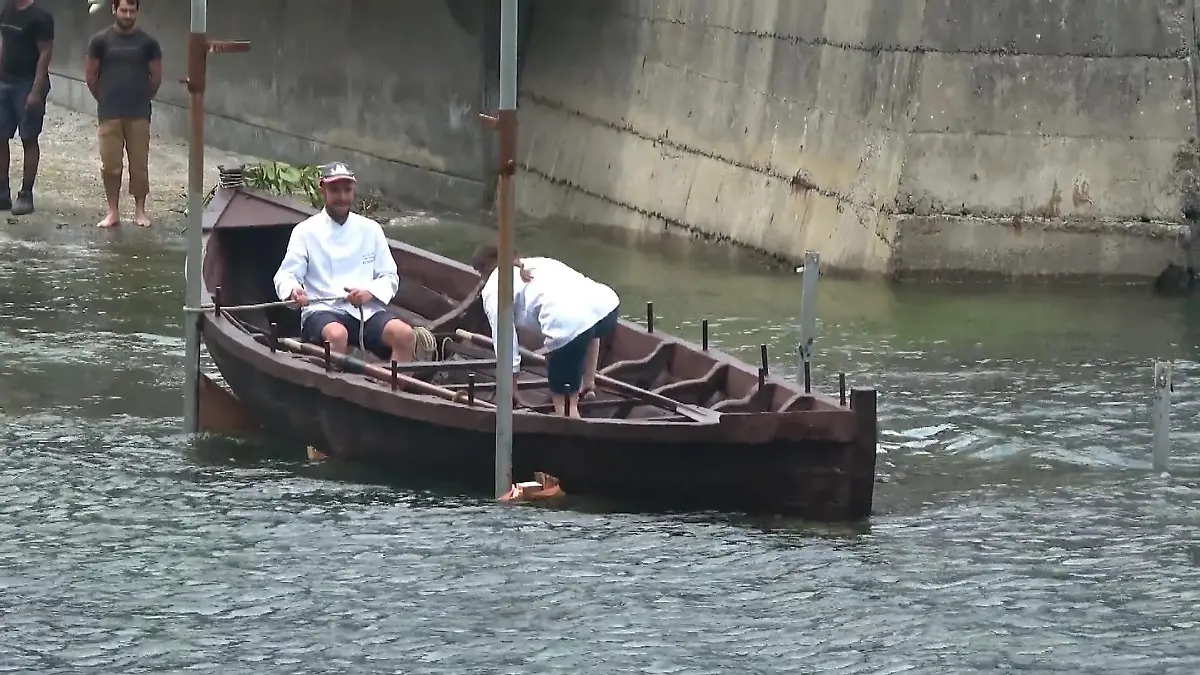 Voller Geschmack voraus! Schokoladen-Boot sticht in See