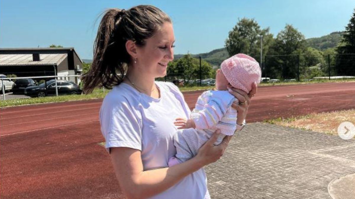 Leichtathletik-Mama aus ganzem Herzen: Gesa Krause trainiert mit ...