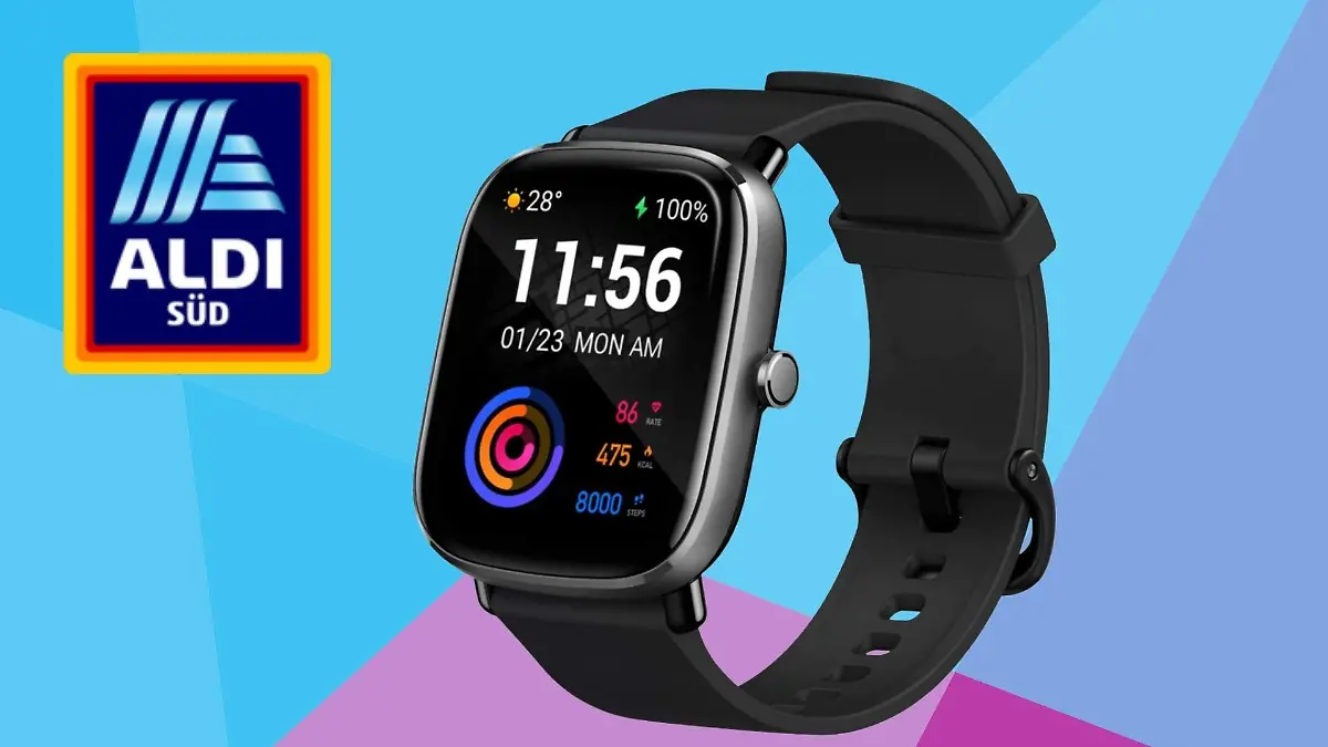 Smartwatch-Deal: Aldi bietet Amazfit GTS 2 Mini zum Top-Preis an
