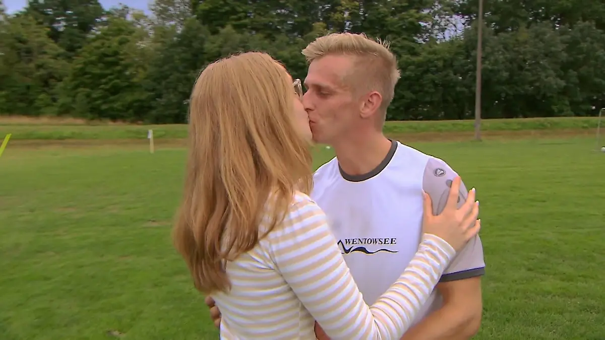 "Nett anzusehen": Pauline besucht Christopher beim Training