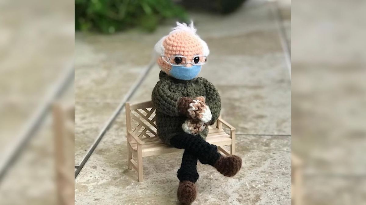 Meme-Hit Bernie Sanders: Für guten Zweck: Fanartikel bringen über 1,5 ...