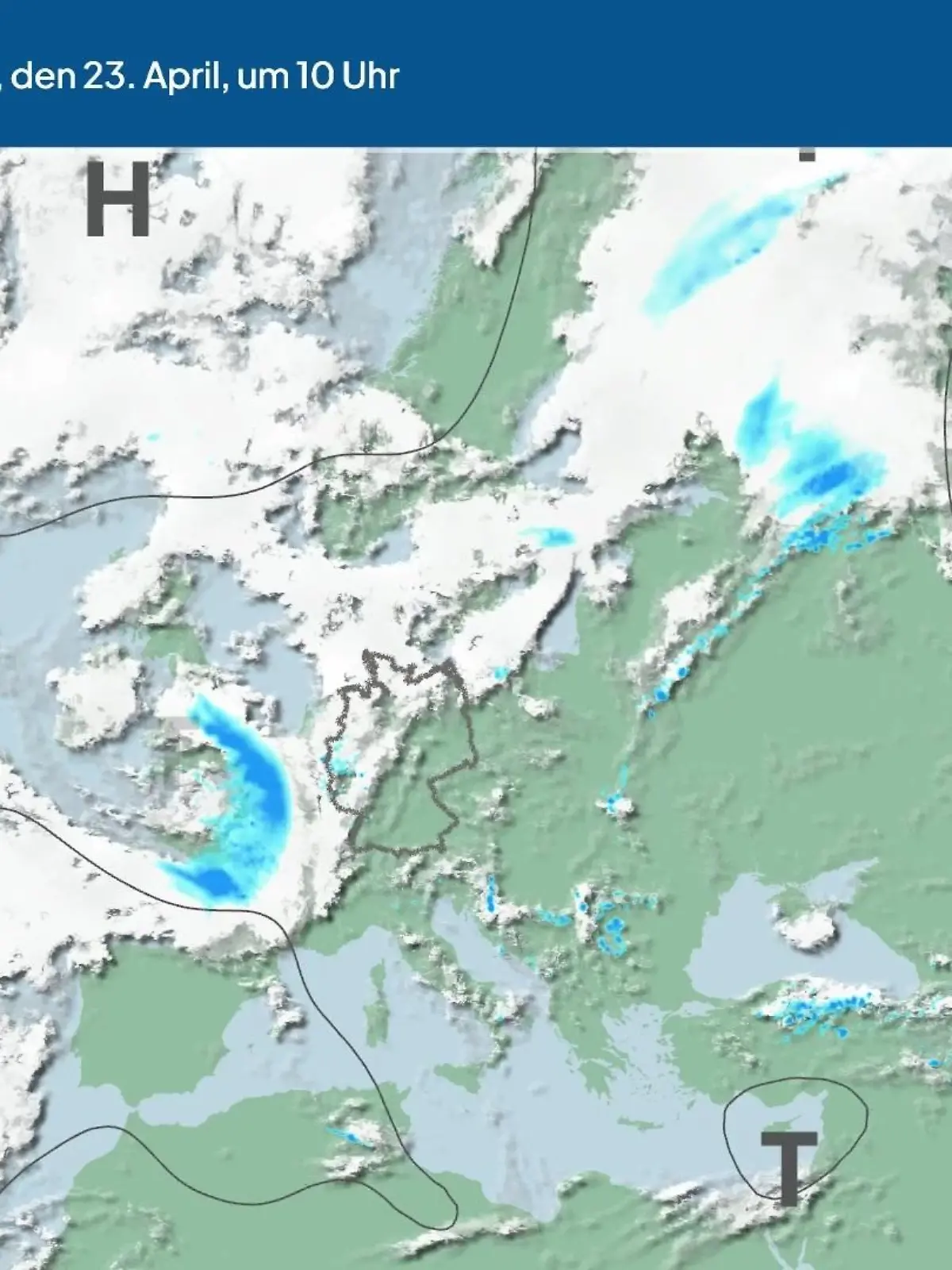 Extremwetter in Europa: 500 Liter Regen in 2 Tagen und Rekord-Schnee