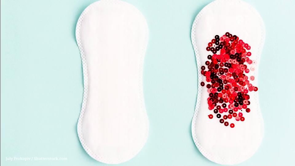 Menstruationsblut und die Gesundheit: Das verrät die Farbe der Regelblutung