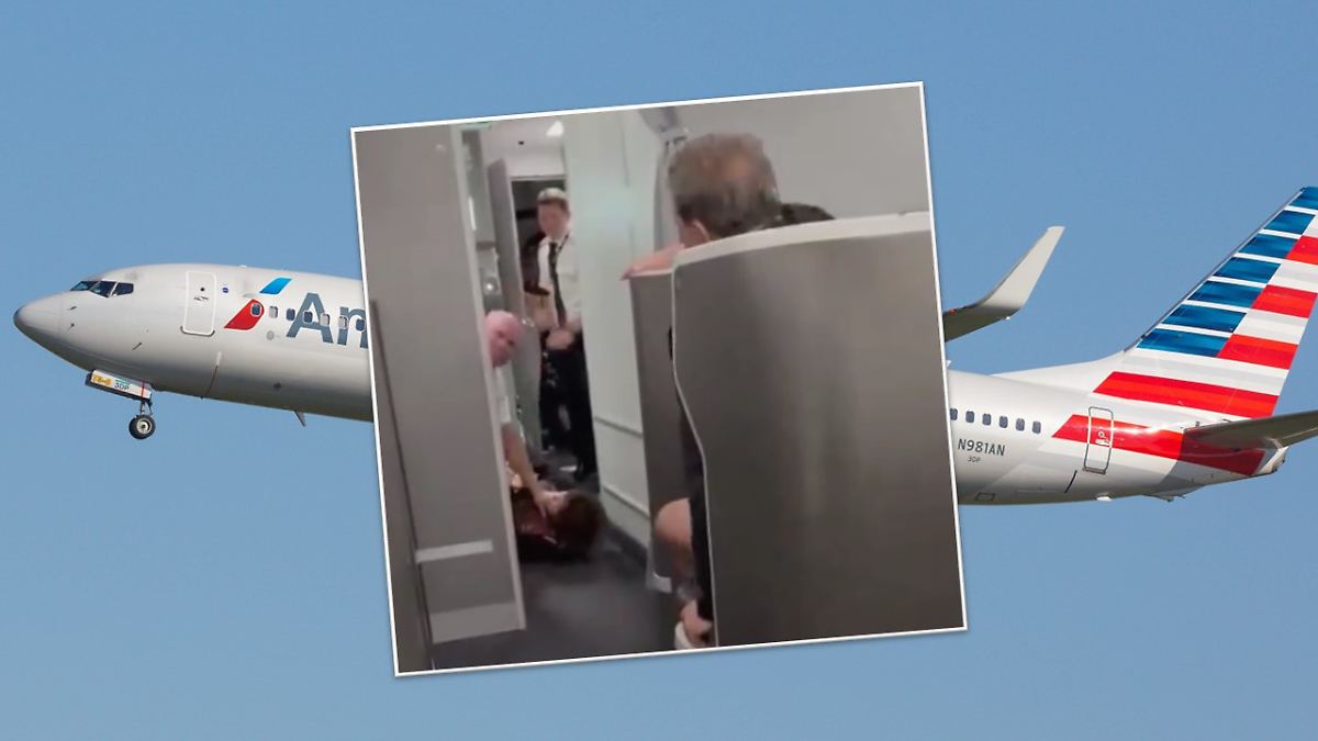 Ausraster auf Flug nach New York: Frau will Flugbegleiter „in die Eier ...