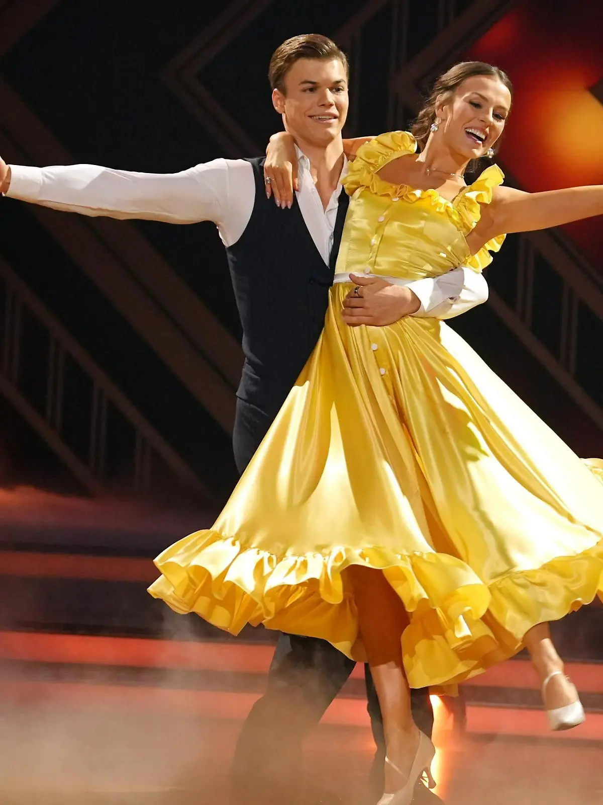 Let's Dance - Show 6: Taliso und Patricija tanzen mit verbundenen Augen!