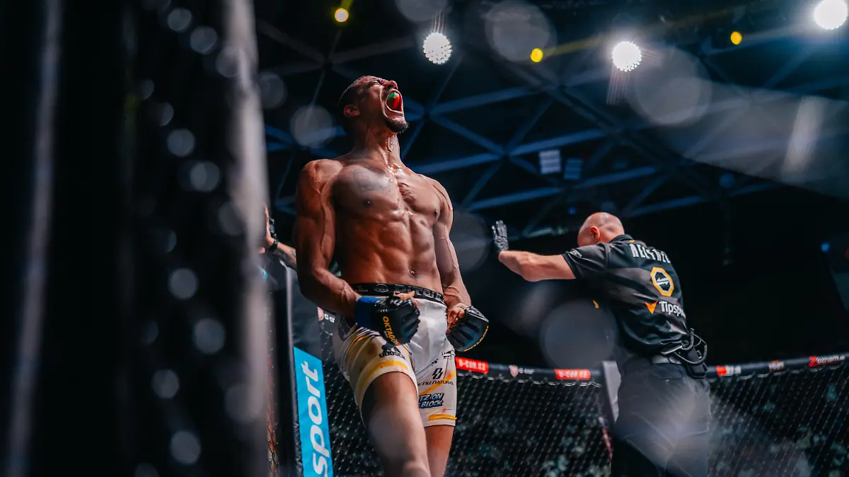 Oktagon MMA: Denis Frimpong gewinnt gegen Arijan Topallaj und bricht in Tränen aus
