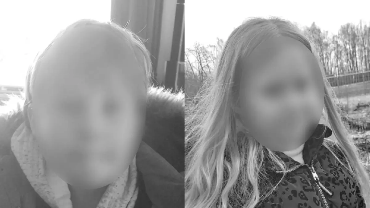 Nach nur 15 Minuten fuhr der Vater mit Emma (8) und Jeffrey (10) in den Tod