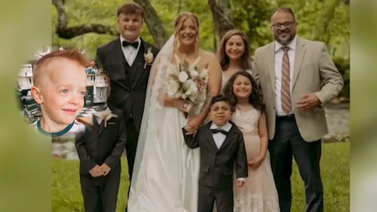 USA: Auf ihrer Hochzeit darf Braut Maci Wilson noch einmal den ...