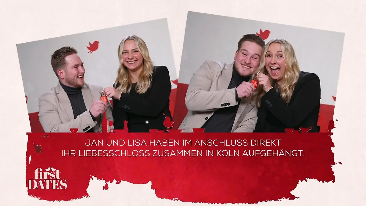 So ging es weiter: Jan und Lisa haben ihr Liebesschloss aufgehängt