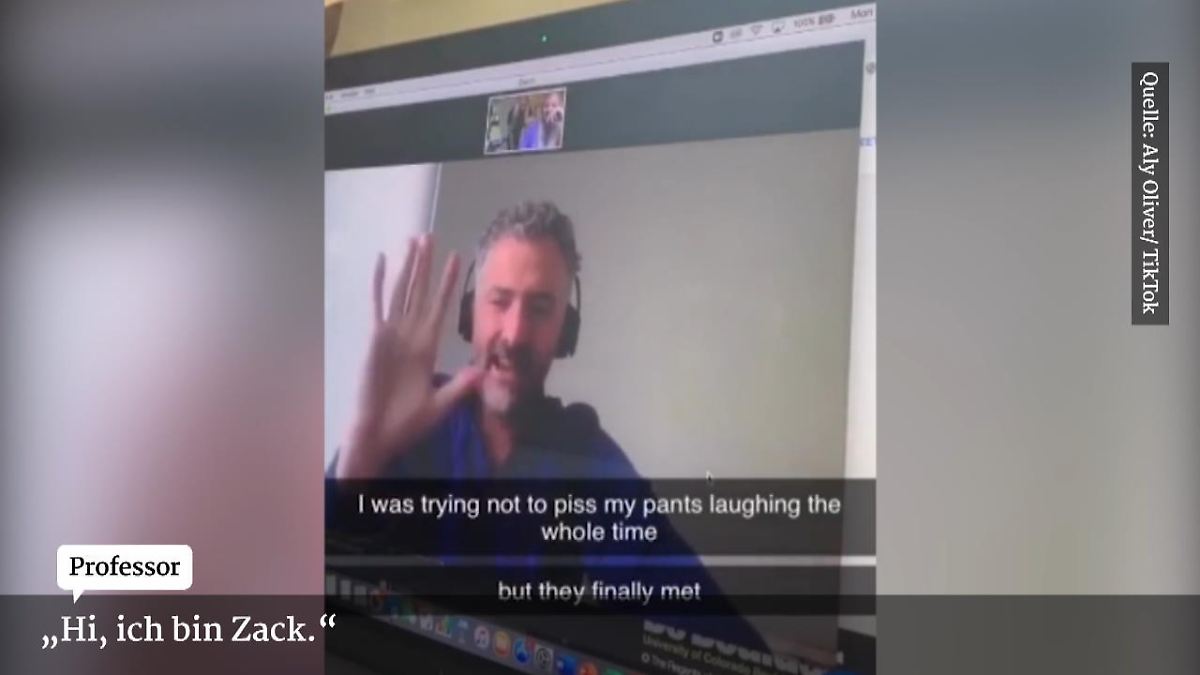 Verkupplungsaktion auf TikTok: Mutter steht auf den Professor ihrer ...