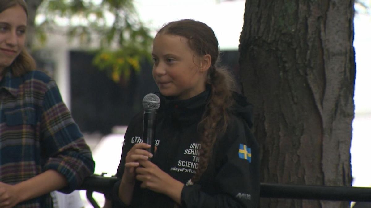New York: Das sagte Greta zu ihrem Trip
