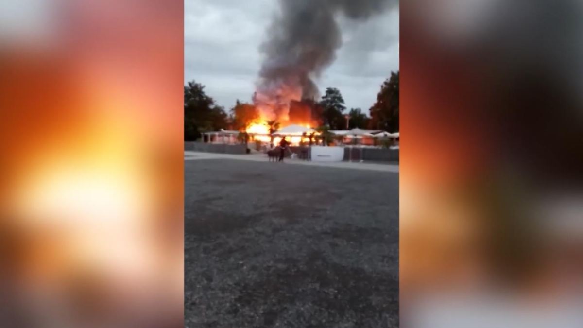 Shisha-Pfeifen sichergestellt: Strandbar in Heidelberg fackelt ab