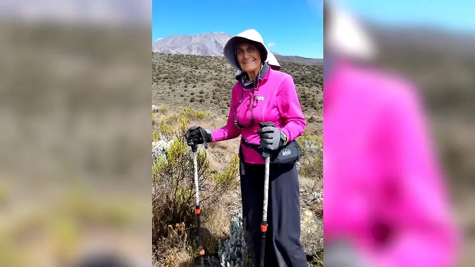 Was ein Vorbild!: Anne Lorimor erklimmt mit 89 den Kilimandscharo