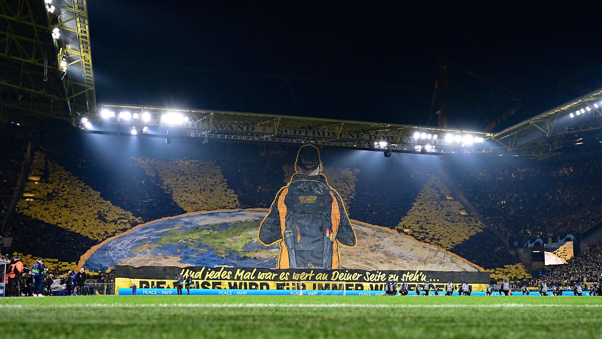 Champions League: BVB-Fans zeigen beeindruckende Choreo
