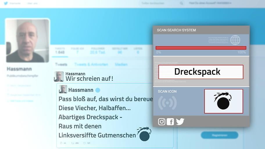 Software gegen Hasskommentare: Studie zu Hass im Netz