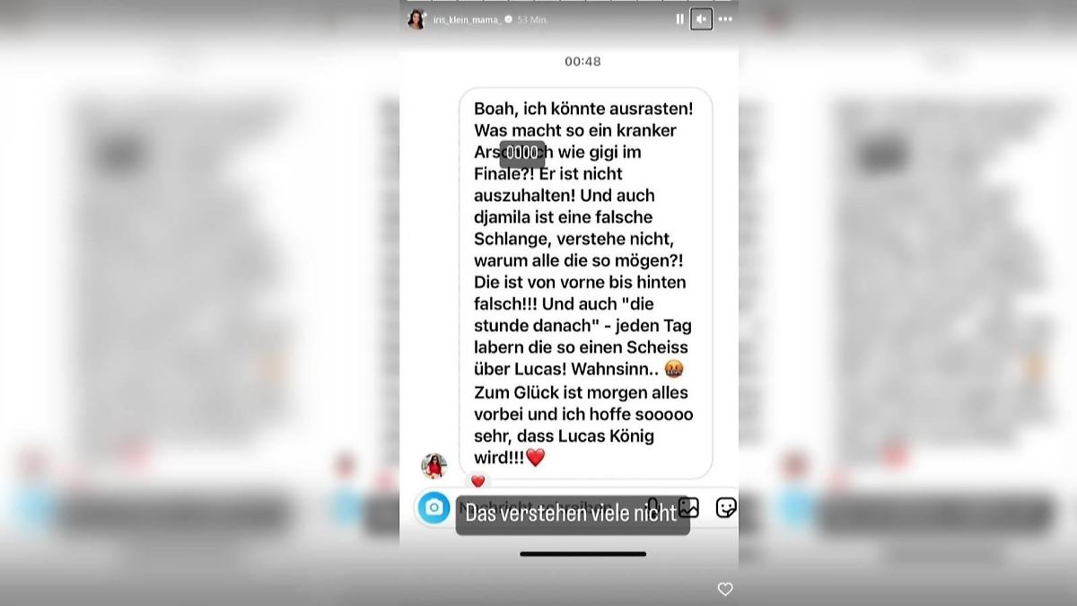 Dschungelcamp 2023: Iris Klein teilt auf Instagram aus - Gigi ein ...
