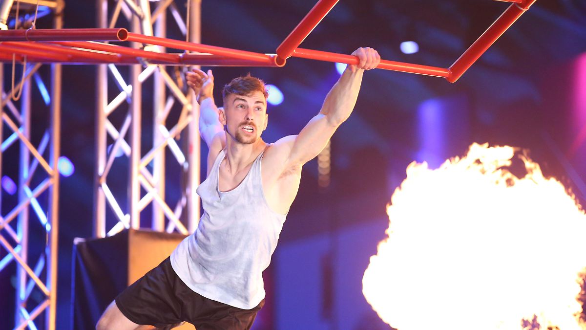 Ninja Warrior Germany: Benjamin Grams schafft den ersten Parcours in ...