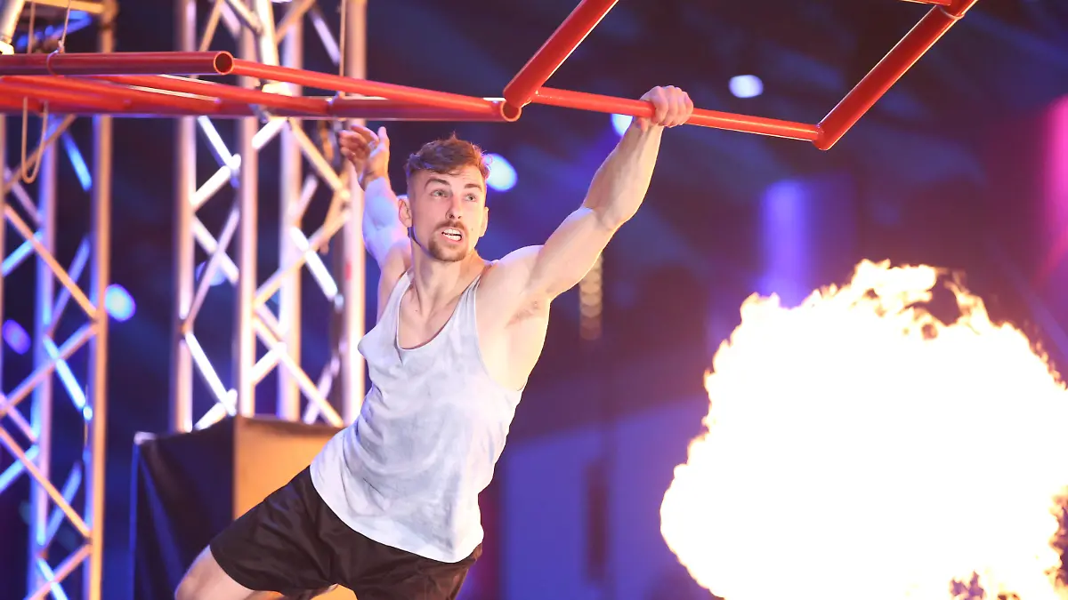 Ninja Warrior Germany: Benjamin Grams schafft den ersten Parcours in ...